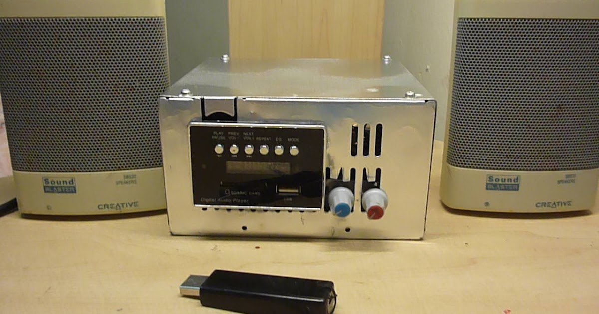 RECIxCLA & +: Cómo instalar un módulo MP3 a un amplificador de audio.