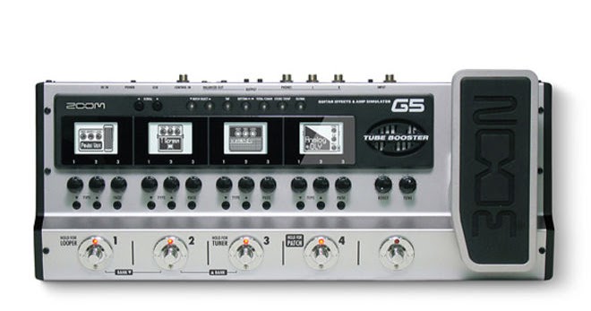 Zoom G5, Multi Efek Terbaru Dari Zoom