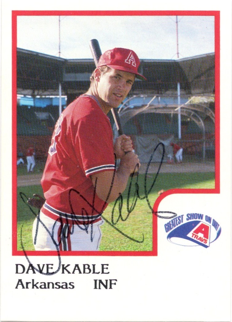 1986 PROCARDS PROJECT: DAVE KABLE