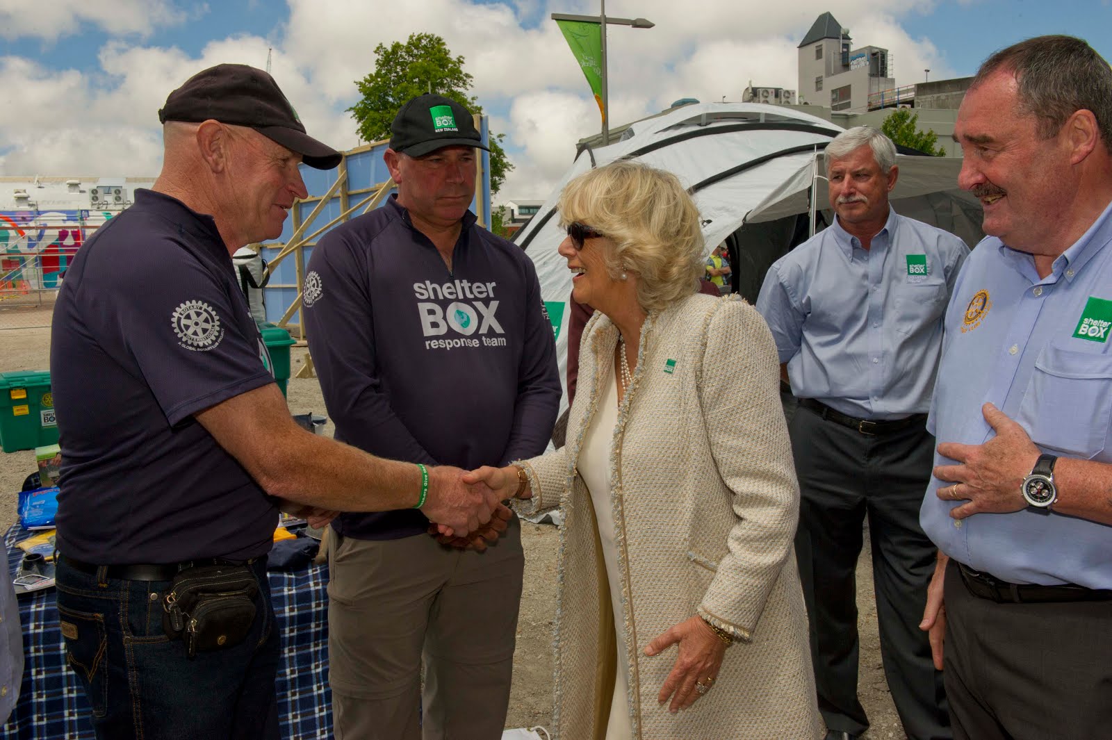 Rotary success stories - New Zealand and SW Pacific: ShelterBox NZ gets ...