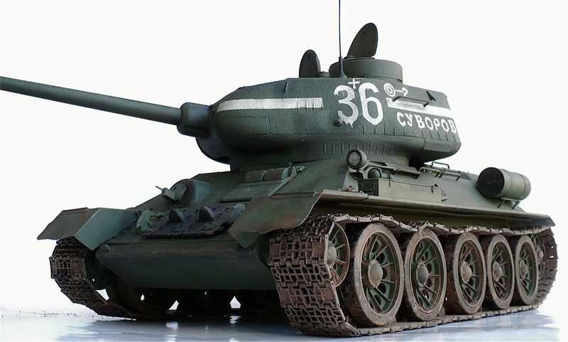 The Great Canadian Model Builders Web Page!: T-34/85 Model 1944