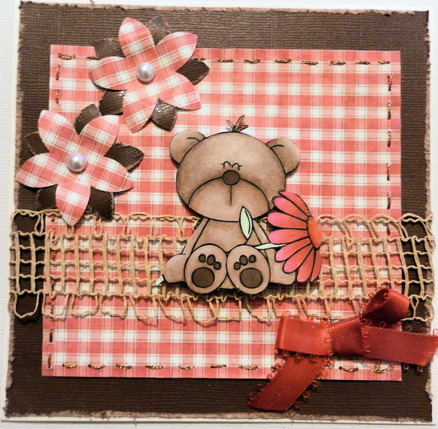 Loras cards: By The Cute and Girly- Red and 1