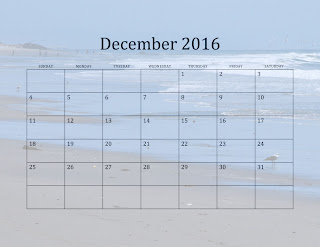 2016 december calendar - free vector | 2016 Blank Calendar - calendar ...