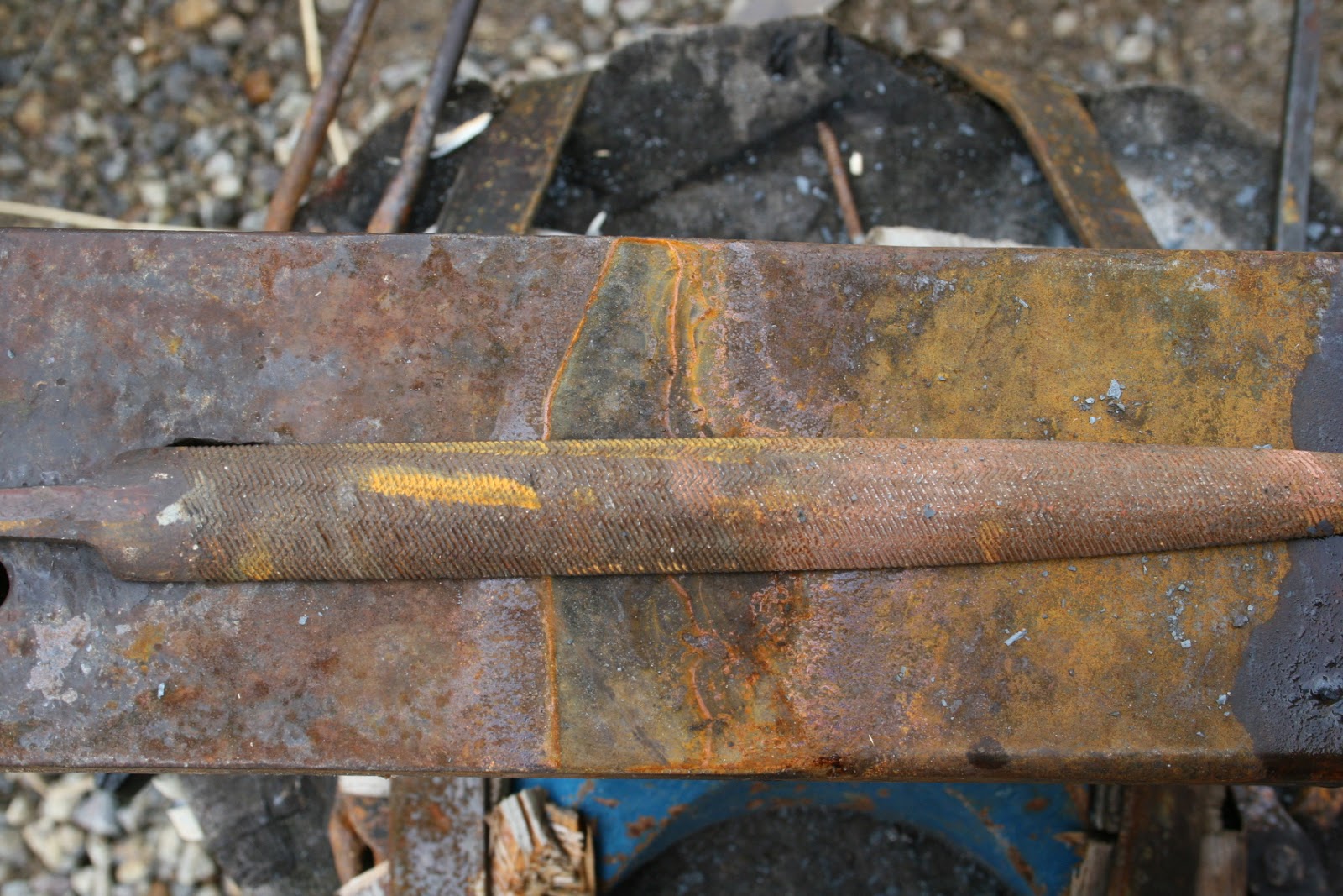 Blacksmithing and bushcrafting in Lapland: Forging a traditional firesteel