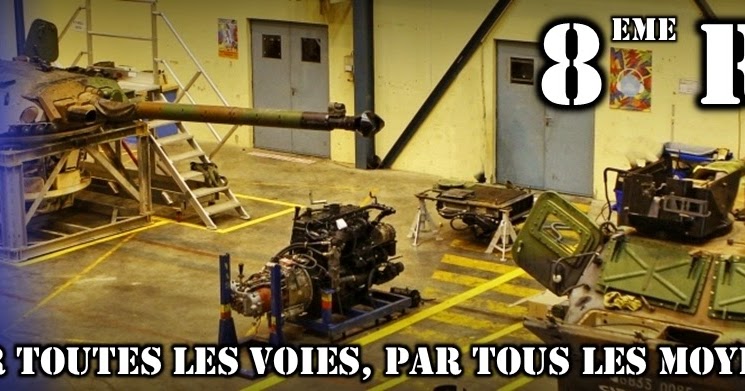 Military Photo Report: VBCI VPC en cabine de peinture au 8ème RMAT