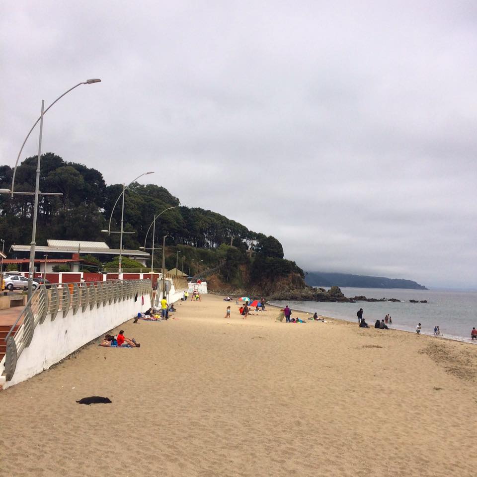 Paisajes de Tomé, Región del Biobio, Chile Central.