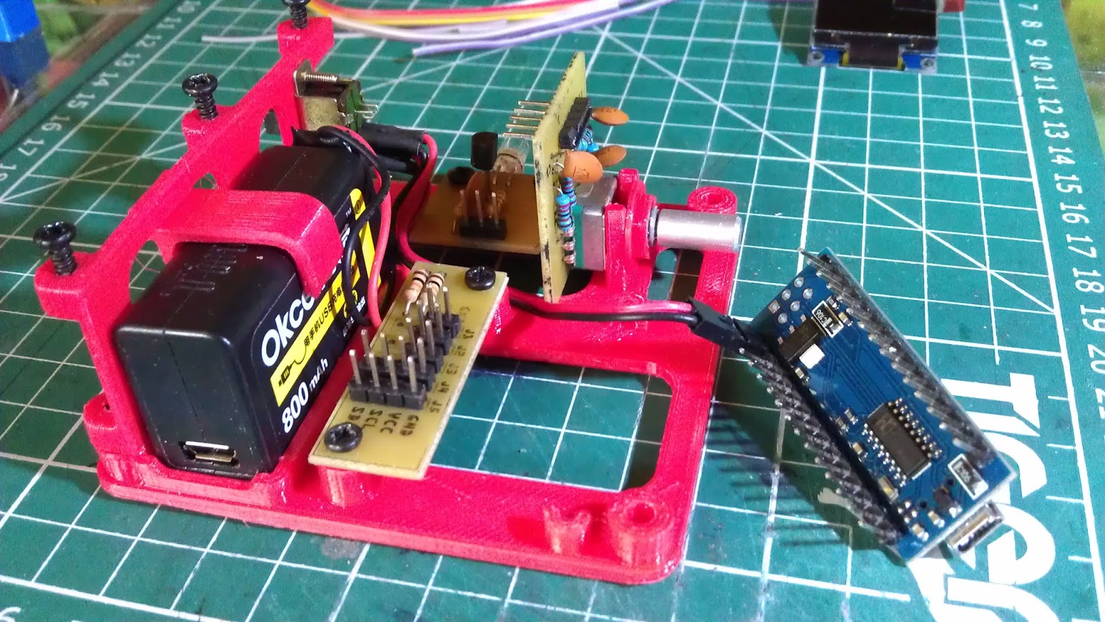 Tim's Cybot Arduino Conversion: Tim's Cybot Arduino NANO Remote Control