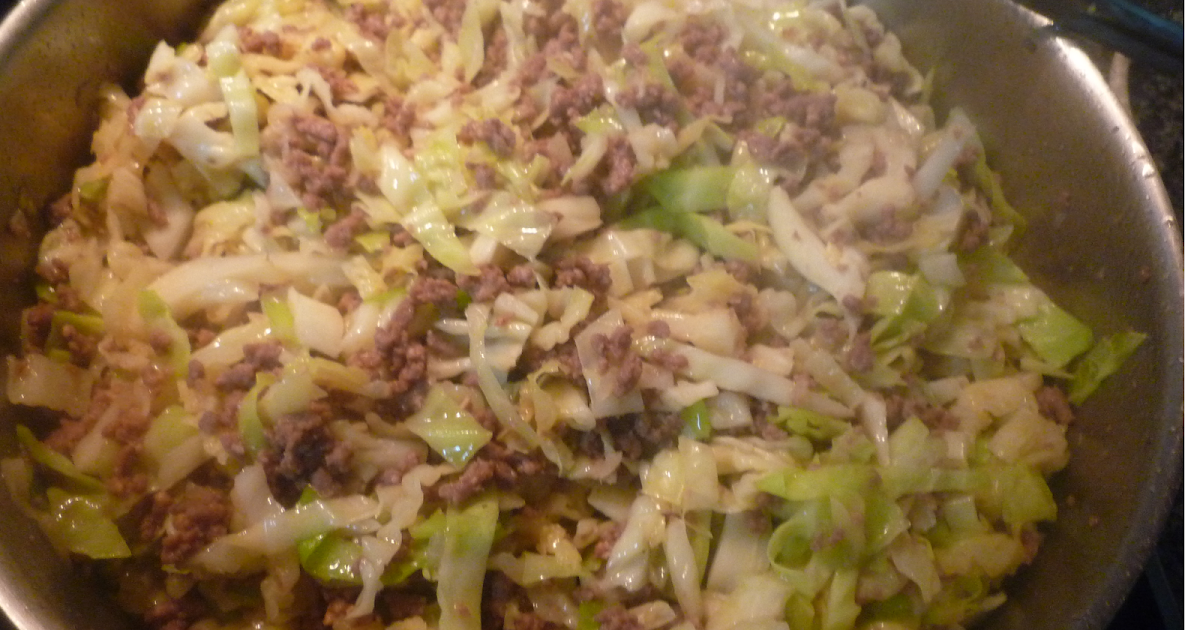 Recetas de la Otra Venezuela: CARNE MOLIDA CON REPOLLO Y AJO PORRO