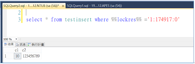 SQL Worker: SQL SERVER的 RowID