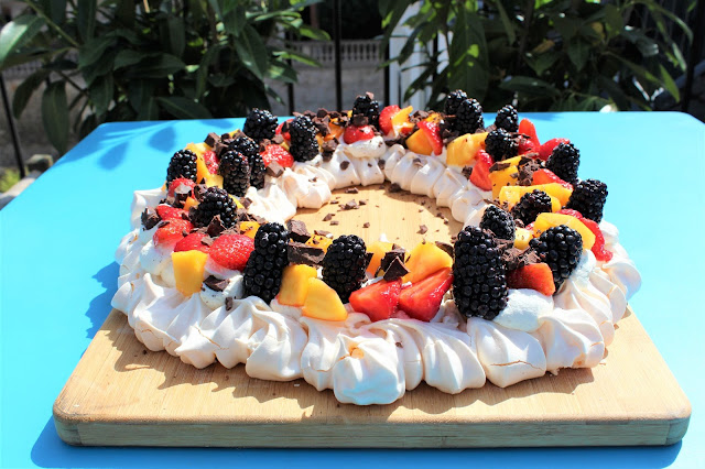 Pavlova aux Fruits Rouges