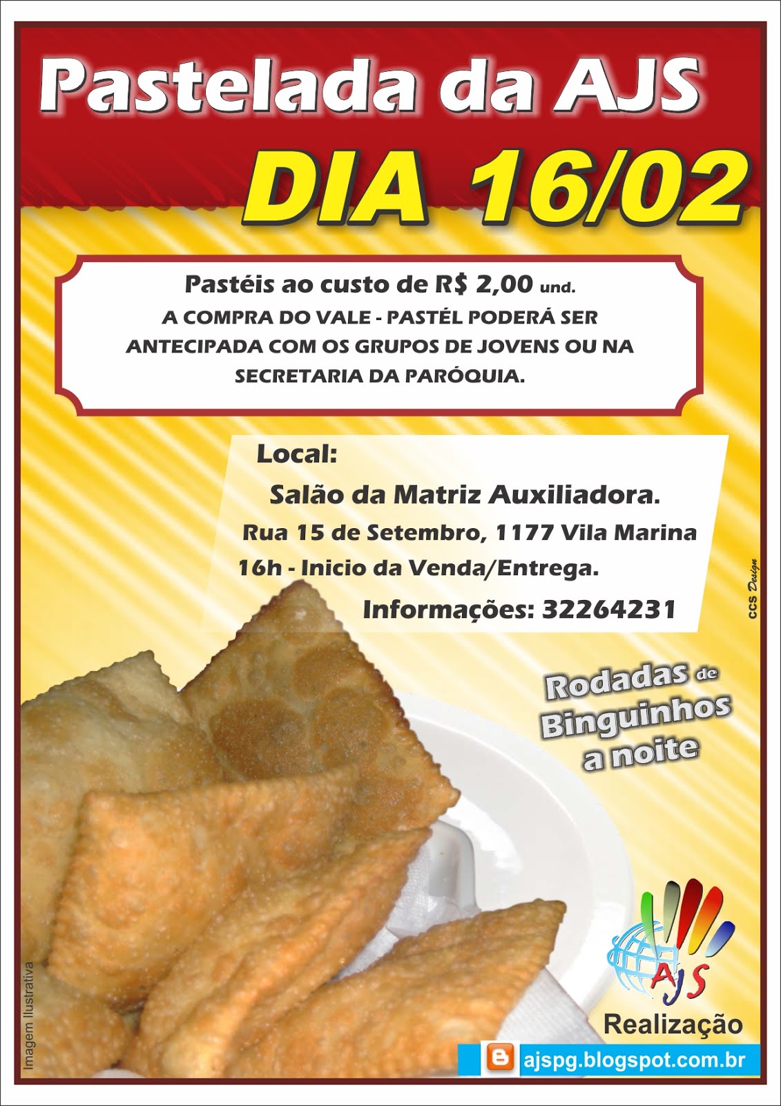 AJS Ponta Grossa: Pastelada da AJS - 16/02