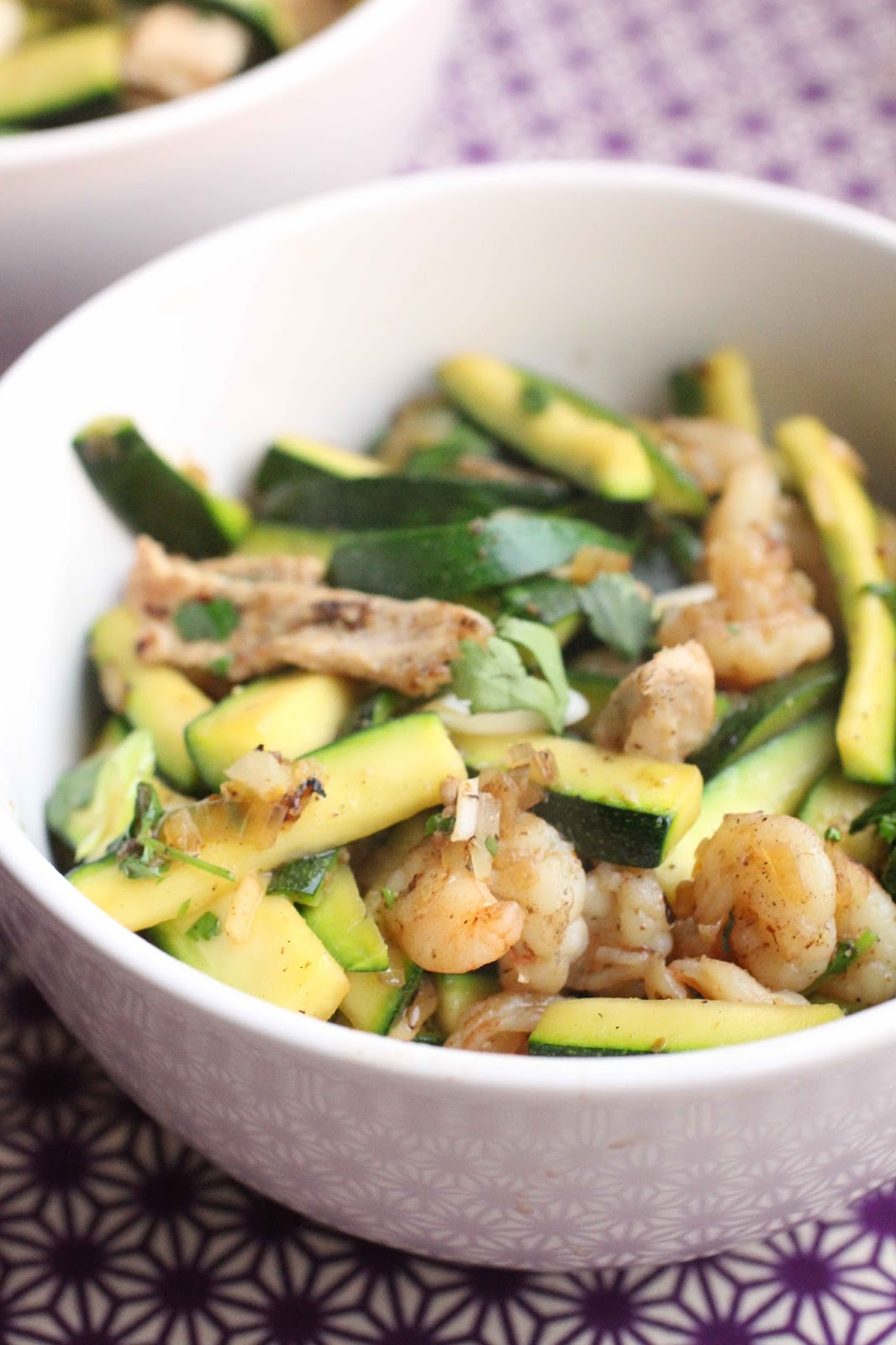 Un peu gay dans les coings...: Courgettes au porc et aux crevette (Vietnam)