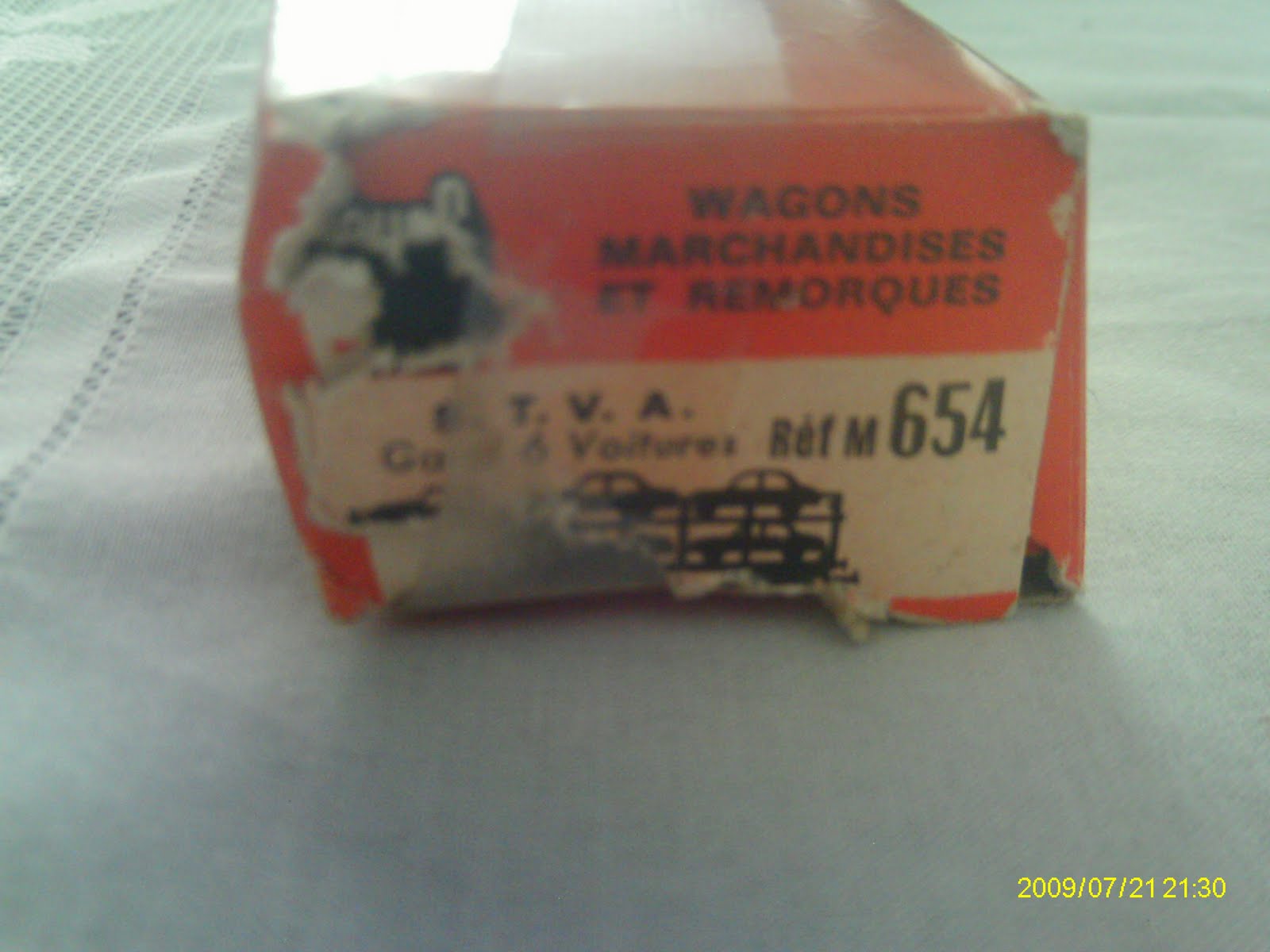 TRAIN SNCF WAGON TRANSPORT AUTO STVA JOUEF HO + voitures