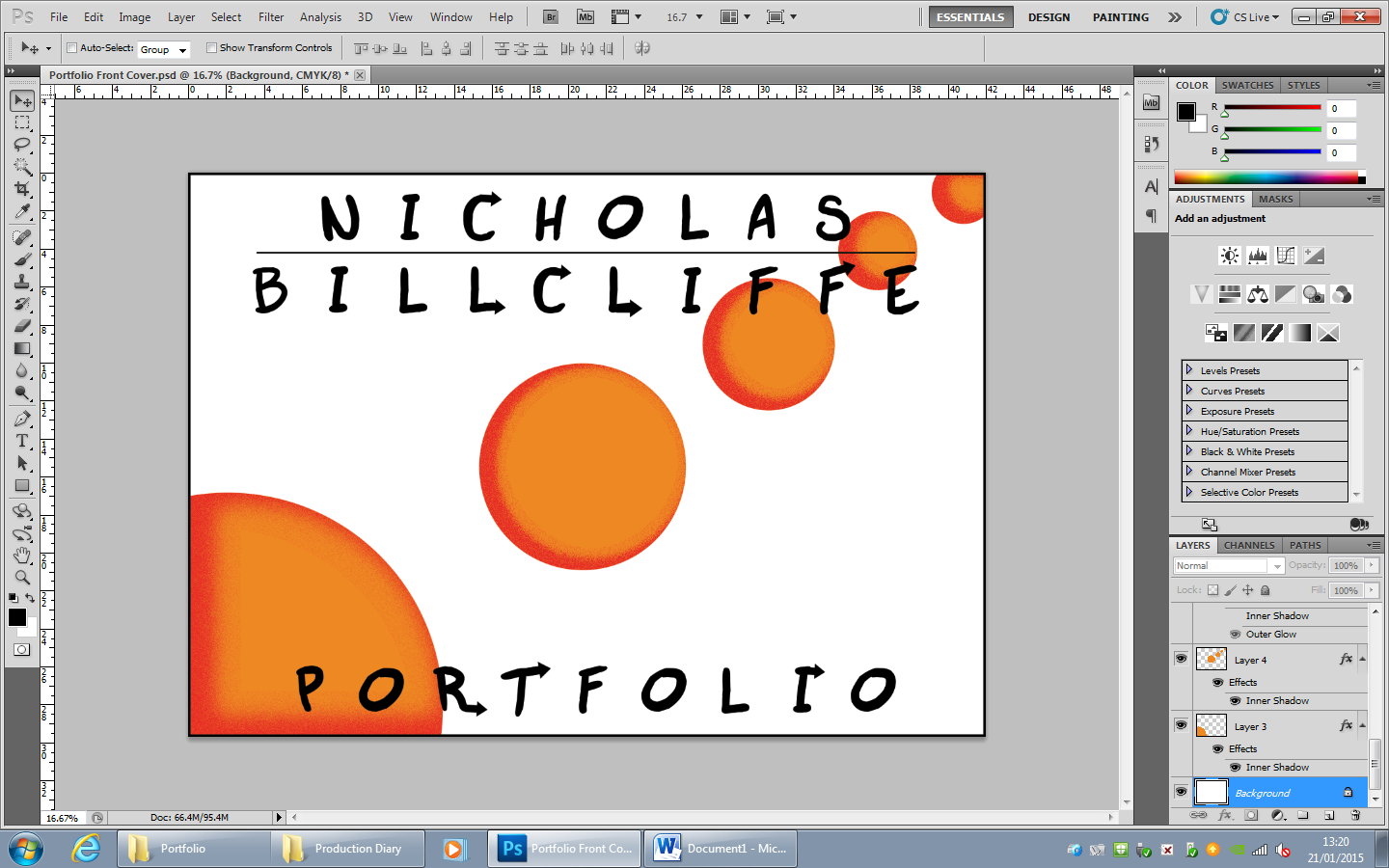 Digital Graphics: Portfolio Production