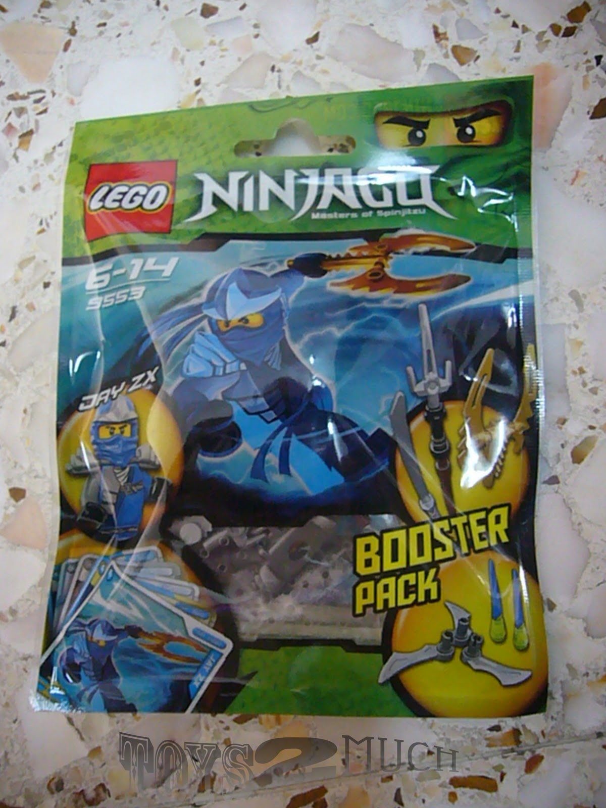 TOYS2MUCH: LEGO Ninjago Booster Pack Jay ZX 9553