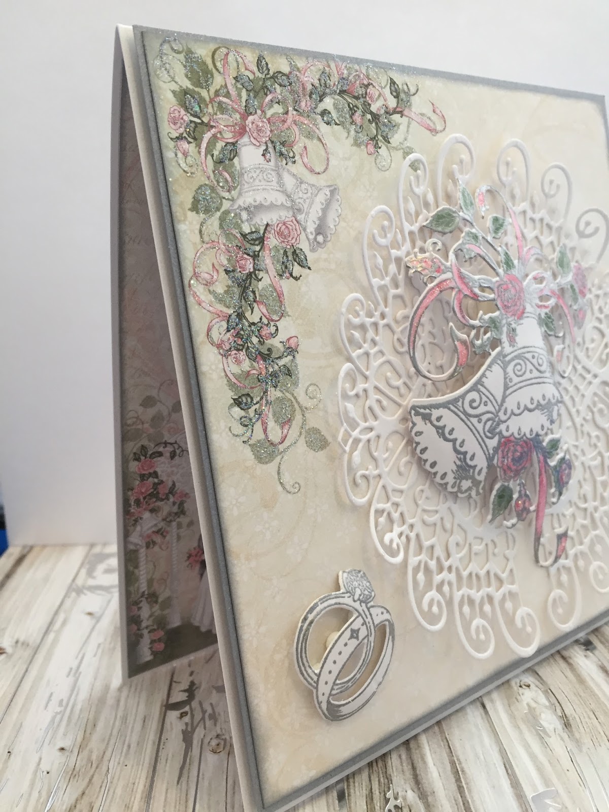 Jan's Paper Flowers: Heartfelt Creations - Wedding Bells