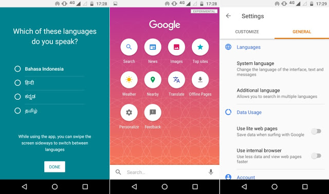 Google tem app Search Lite para pesquisas mais poupadas | Aberto até de ...