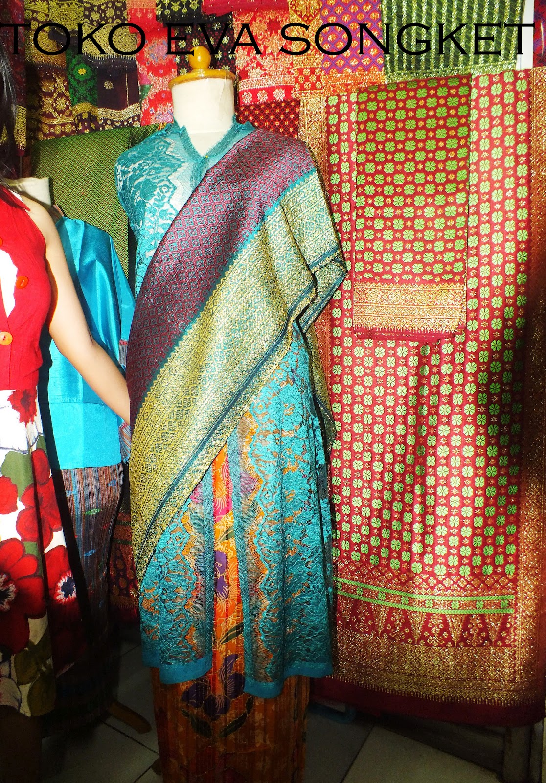 Jual Songket Palembang, Ulos Batak & kain tenun Indonesia