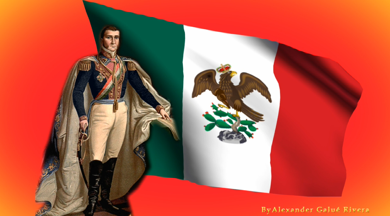 La primera bandera que incorporó el poderoso símbolo del águila sobre ...