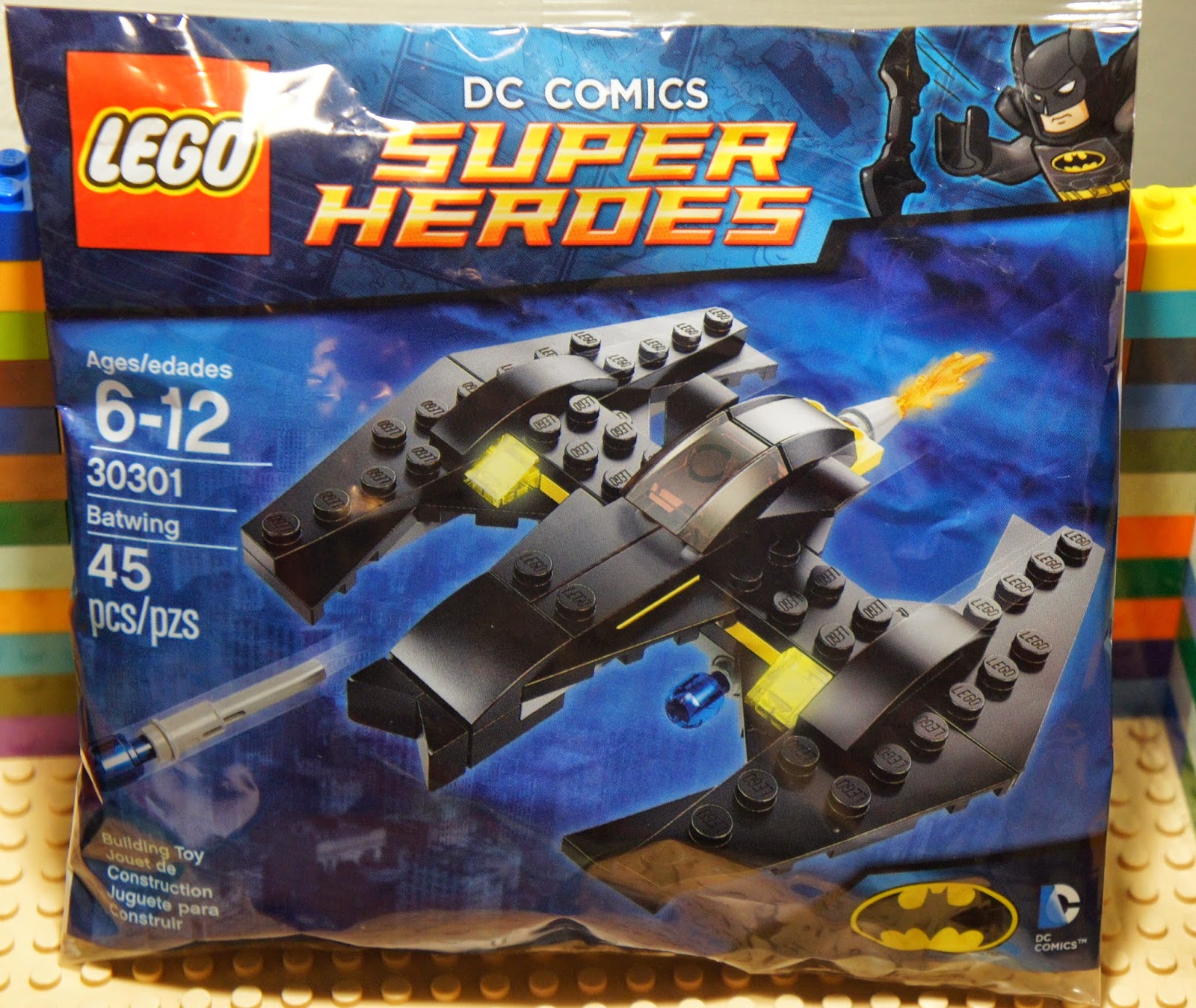 LEGO 30301 DC Superheroes Batman BATWING Vehicle Polybag Promotional ...