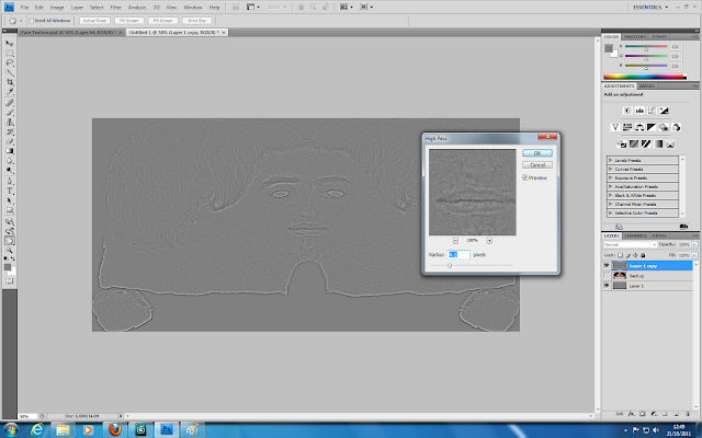 Virtual Environments: Modelling My Face - Bump Mapping