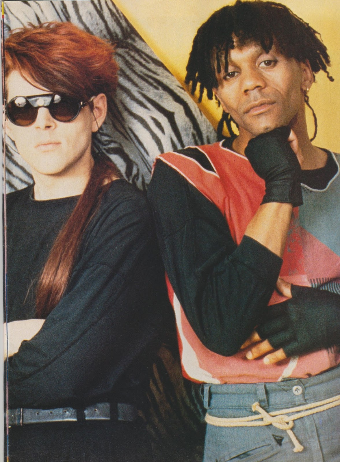 Top Of The Pop Culture 80s: Thompson Twins Music Major Magazine 1984