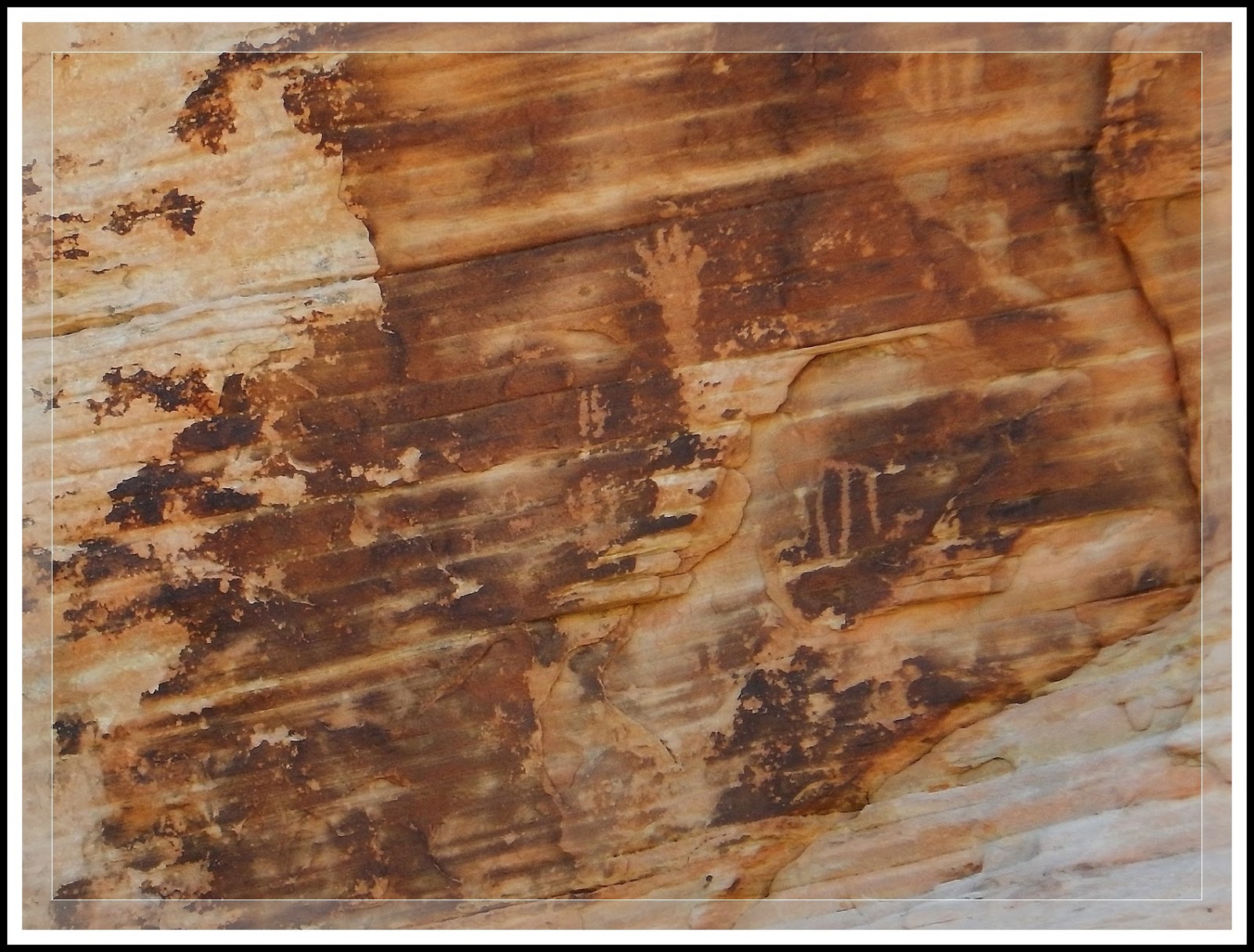 Ken's Photo Gallery: Brownstone Canyon Archaeological District Rock Art