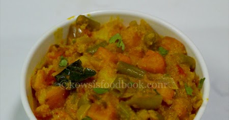 Chettinad Vegetable Pirattal Recipe | Chettinad Kaikari Perattal ...