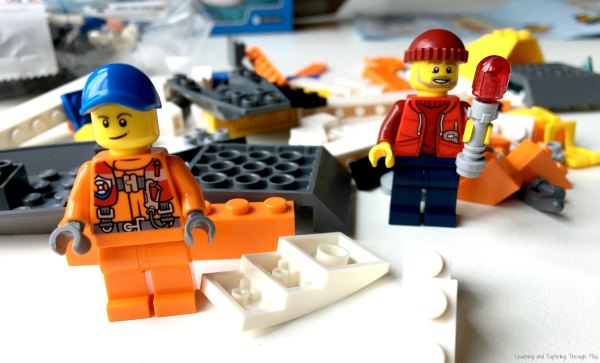 Learning and Exploring Through Play: LEGO Sea Rescue Plane