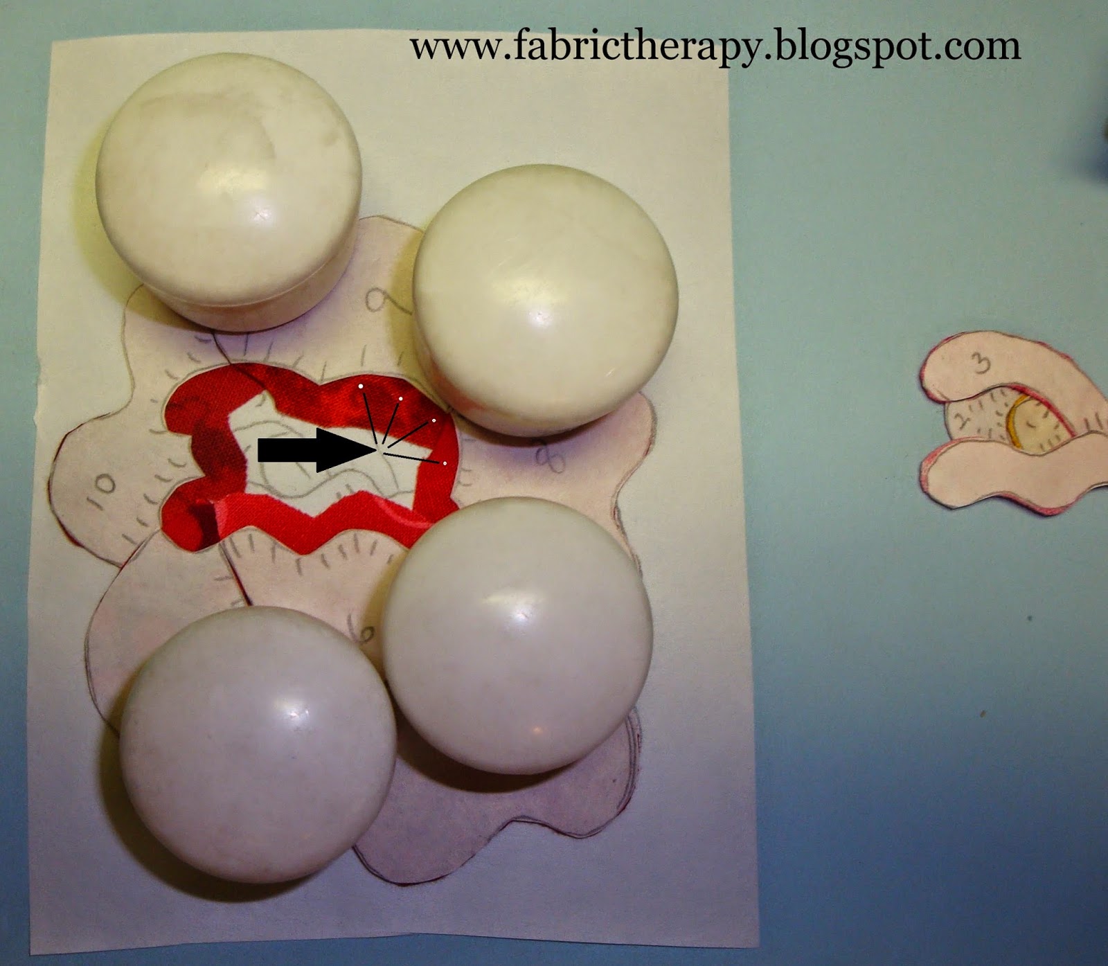 FABRIC THERAPY: A tutorial on using PATTERN WEIGHTS in hand applique...