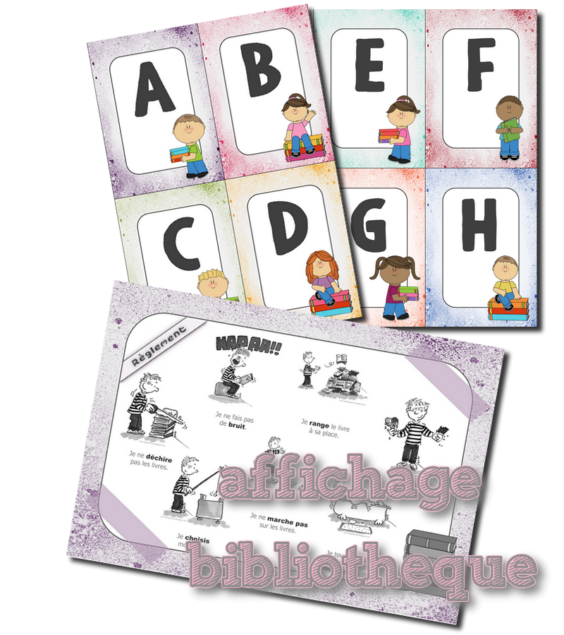 La maternelle de Laurène: Affichage bibliothèque