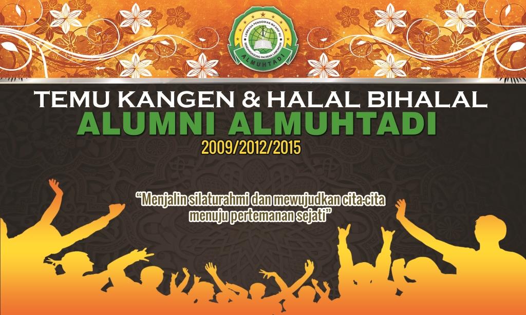 BANNER REUNI ALUMNI ALMUHTADI SENDANGAGUNG - KANG AIDI