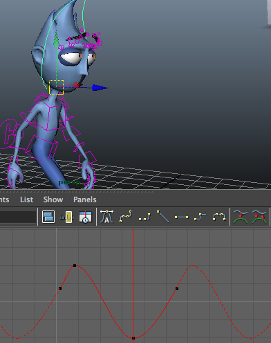 Courtney in the Wired- Animation II: Walk Cycle Tutorial