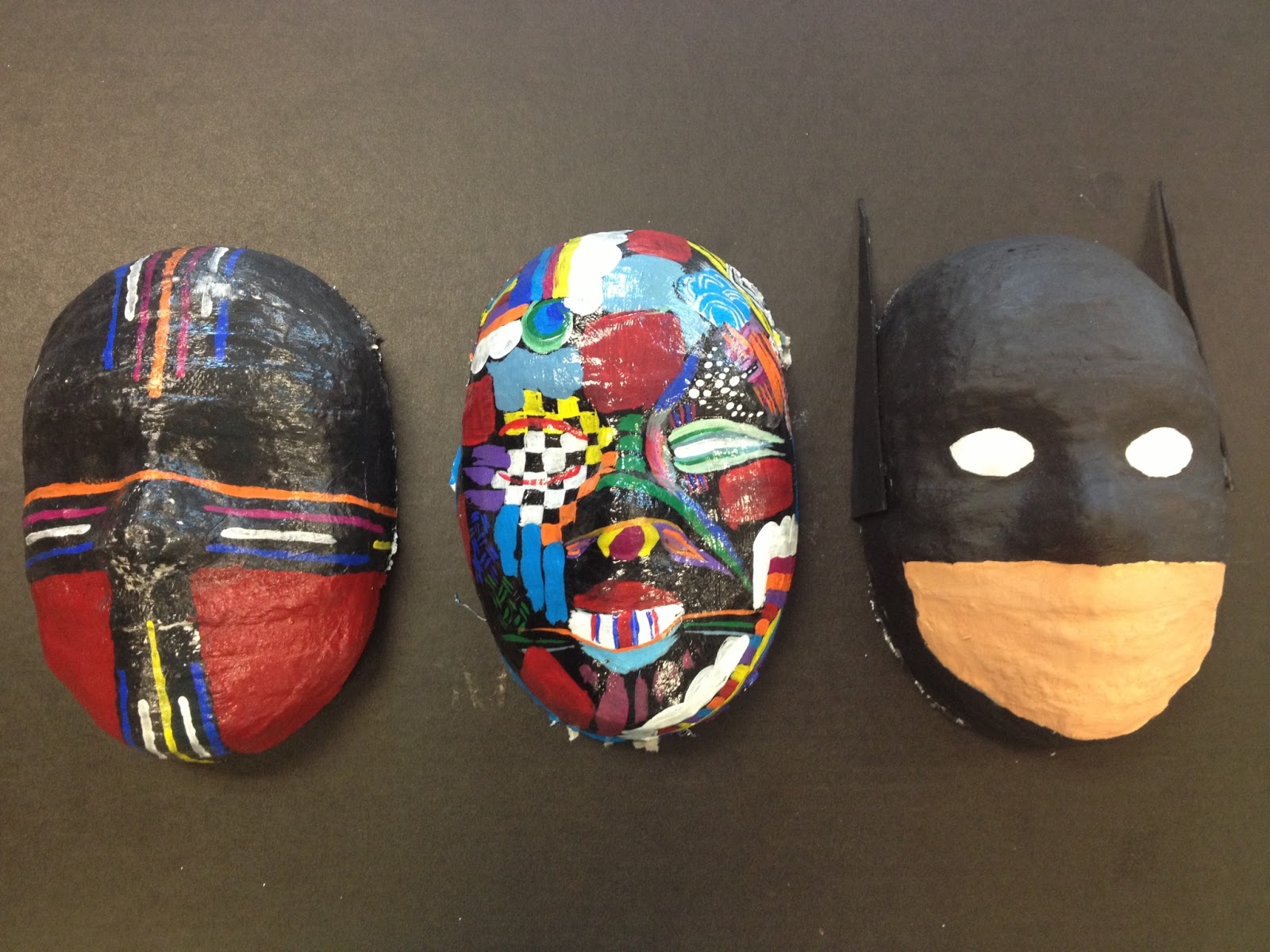 OCS High School Art: Art 3: Wood Block Prints; Art 1 Self Portraits ...