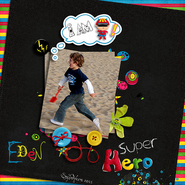 Chouk77 Designs: I'm a super hero ! + freebie