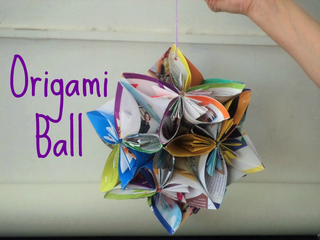 Easy Easy: ORIGAMI BALL - DIY