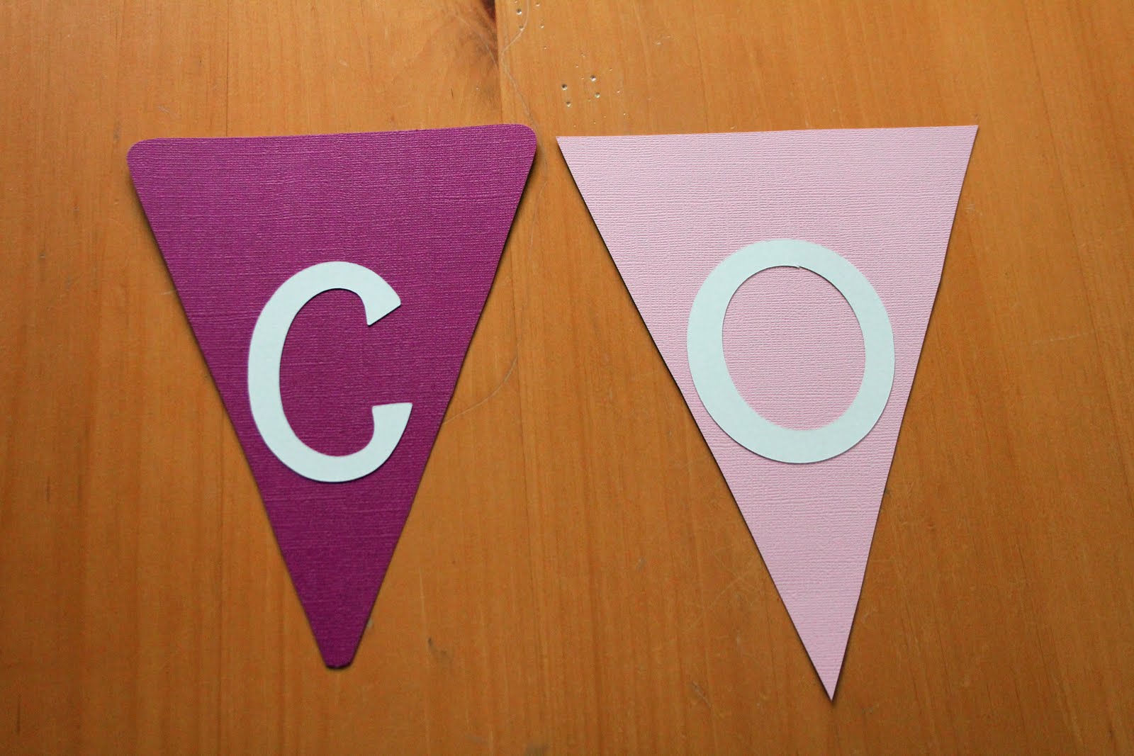 Frills Fluff and Trucks: Easy Paper Pennant Banner Tutorial