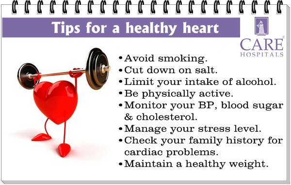 8 TIPS FOR HEALTHY HEART
