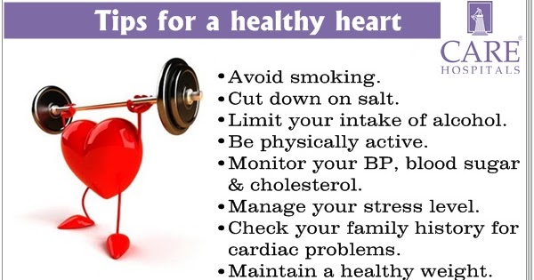8 TIPS FOR HEALTHY HEART