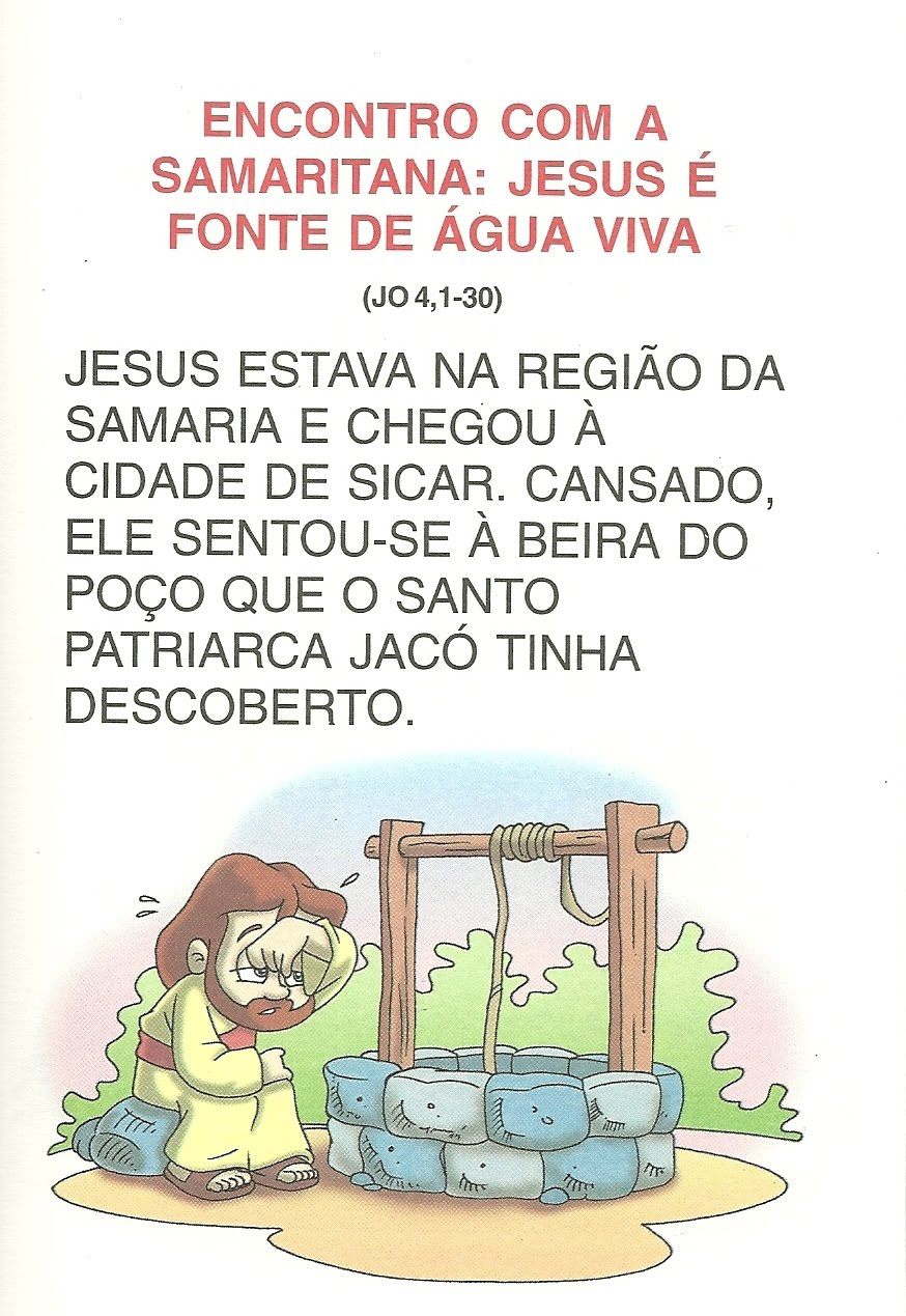 Cristãos kids: História Bíblica - A mulher samaritana