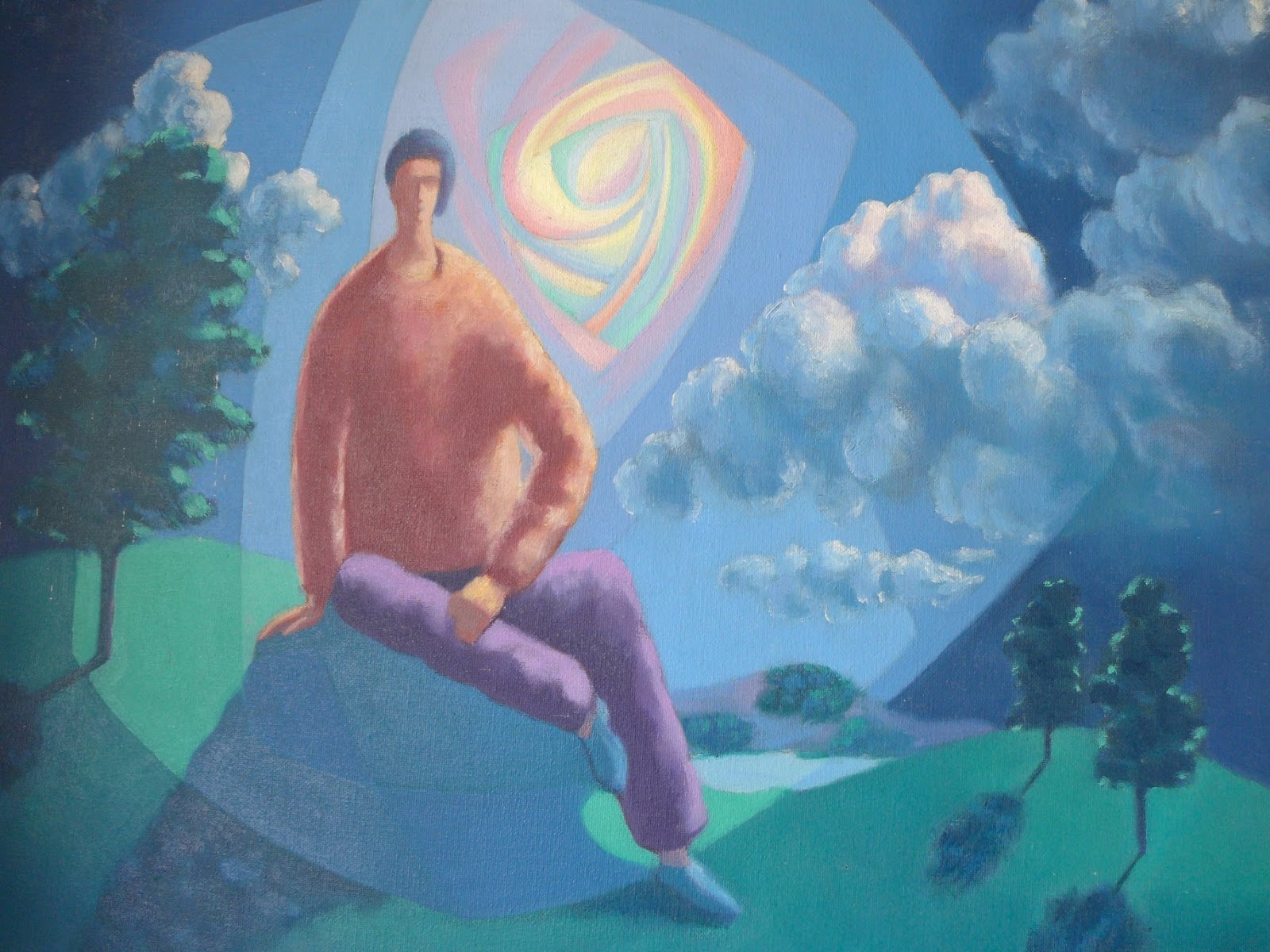 Bruce Charlton's Notions: William Arkle - his 'naive' style of painting