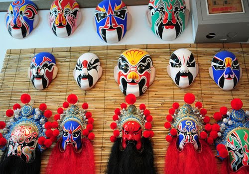 Christopher Jorden: Beijing: Peking Opera Mask Showtime
