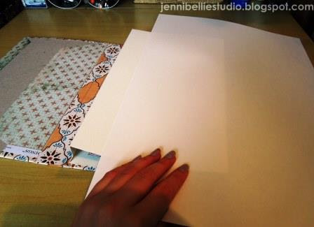 Jennibellie Studio: Smash Book Tutorial - Part Two: The Removable Cover