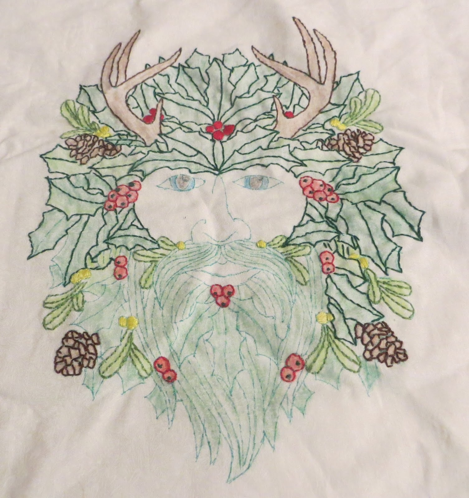 Deborah's Bits and Pieces: Slowly Stitching a Log Cabin