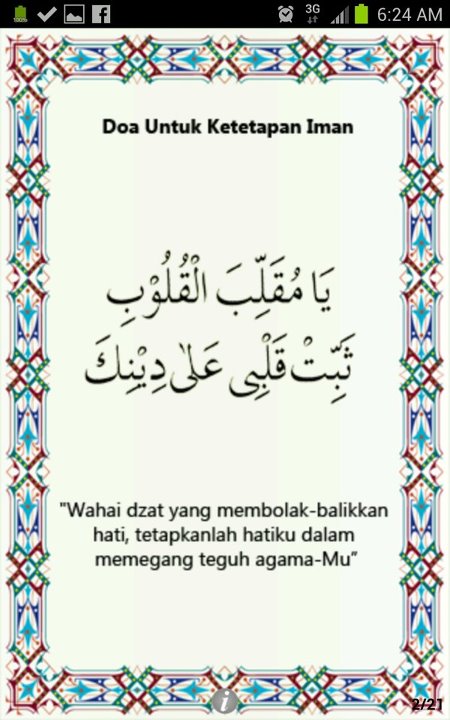 Doa Ketetapan Iman - Perumperindo.co.id