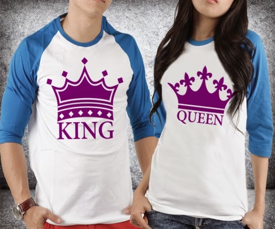 Jual Kaos Couple Keluarga: Koleksi Design Kaos Raglan Lengan 3/4