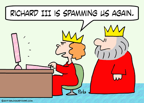 Jackson cartoon: King Computer cartoon