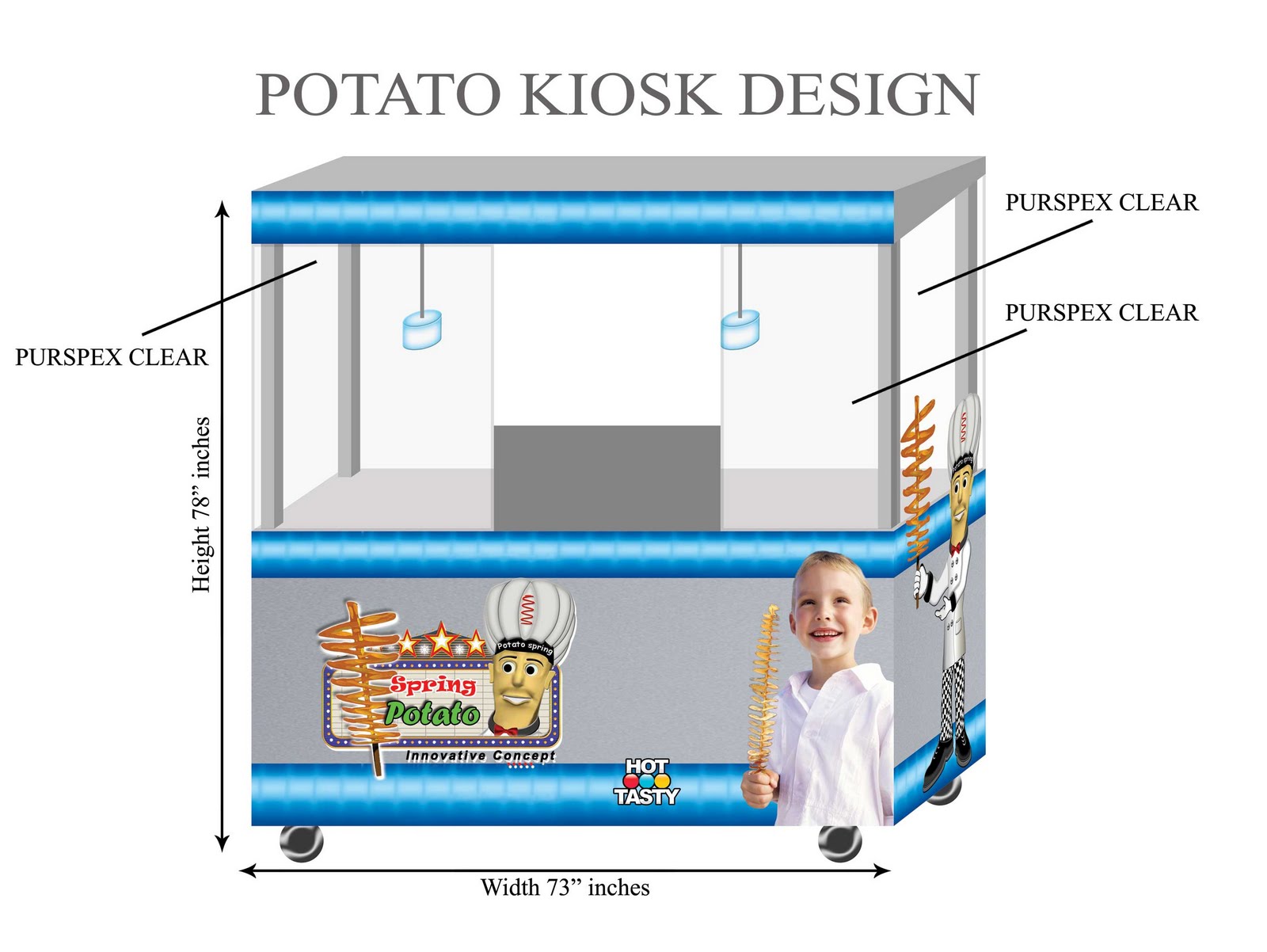 my works: My Kiosk Designs