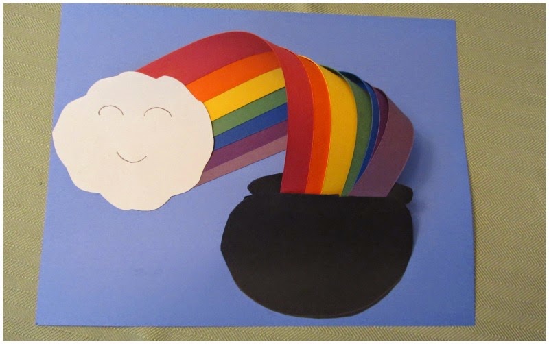 CONTROLLING Craziness: St. Patrick's Day rainbow crafts and more