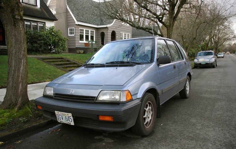 OLD PARKED CARS.: 1987 Honda Civic Wagovan 1.6i-16.